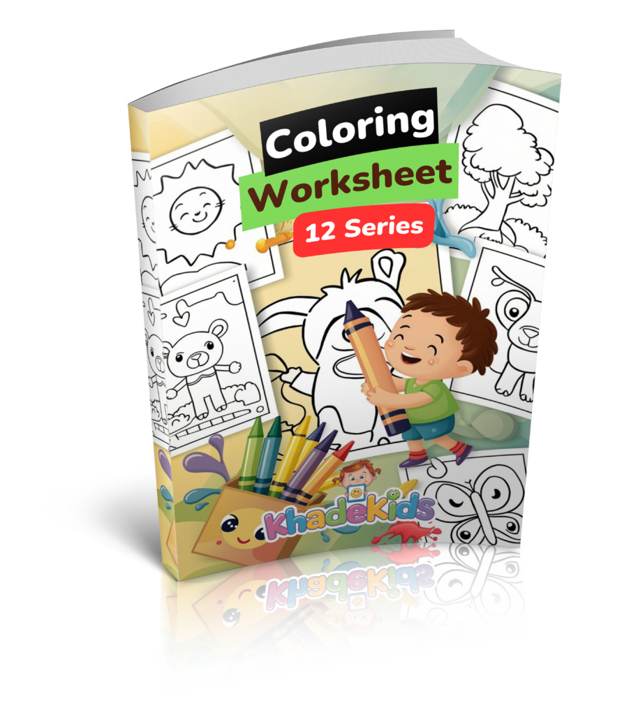 Coloring Worksheet - Khadekids: Belajar, Tumbuh, dan Bahagia Bersama